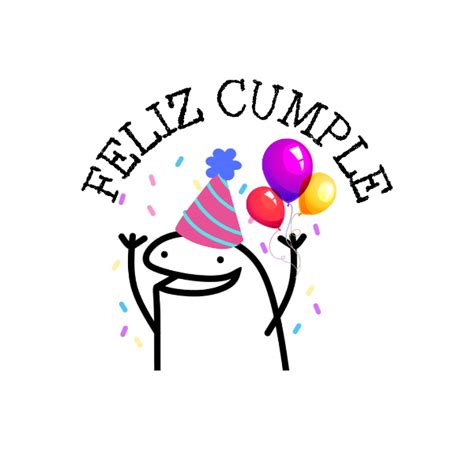 Lamina Meme Flork Feliz Cumple La Casa Repostera