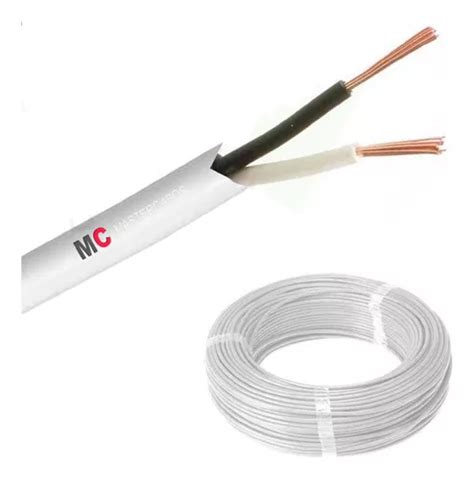 Cabo Pp Vias Branco X Mm V Pvc Rolo Metros