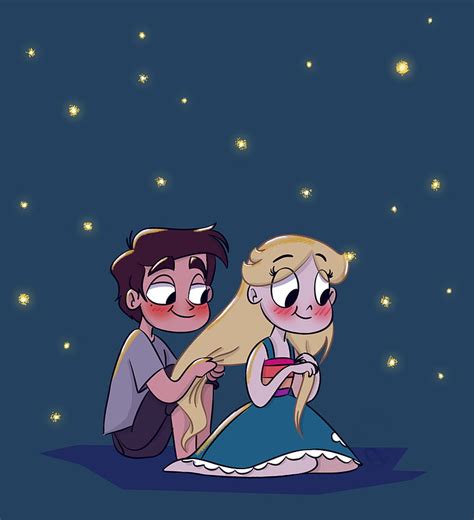 Starco Pareja Linda Marco Diaz Mariposa Estrella Svtfe Svtfoe Fondo De Pantalla De