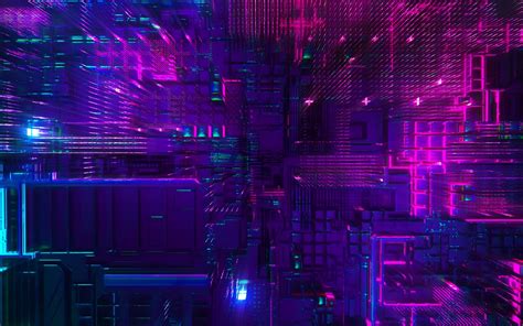 Neon Technology Wallpapers Wallpaper Cave