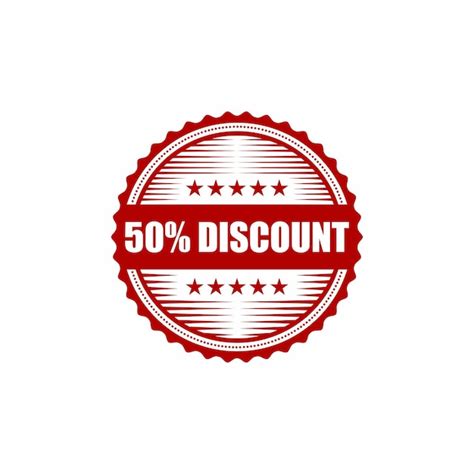 Premium Vector Percent Discount Grunge Rubber Stamp Vintage Old
