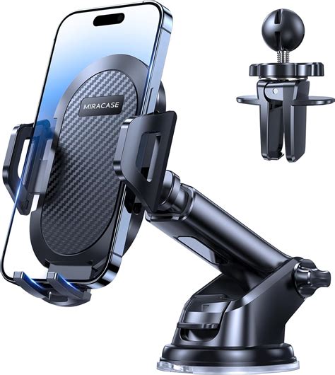Miracase Soporte Celular Automóvil 3 en 1 Porta Celular para Auto