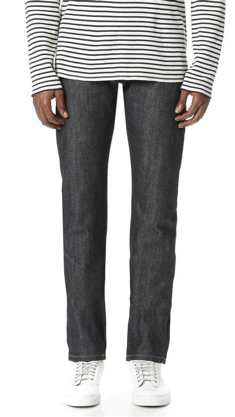 Naked Famous Denim Weird Guy Twill Selvedge Pants Left Hand