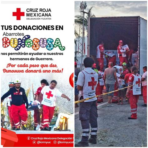 La Cruz Roja invitó a los yucatecos al redondeo para ayudar a Guerrero