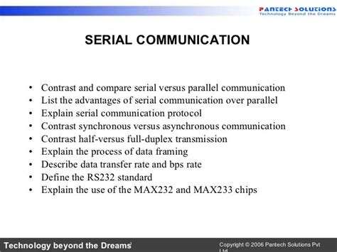 Advantages And Disadvantages Of Serial And Parallel Data Transmission