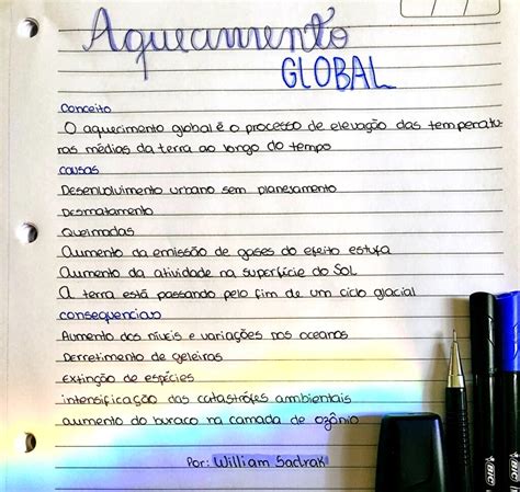 Mapa Mental Sobre Aquecimento Global Study Maps