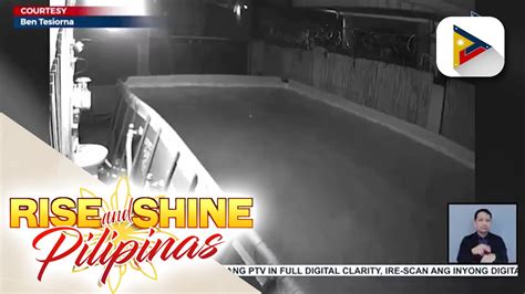 Pagyanig Ng Magnitude Na Lindol Sa Mati City Davao Oriental Sapul