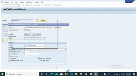 ALV Report To Fetch Data From Two SAP Standard Database Tables Using