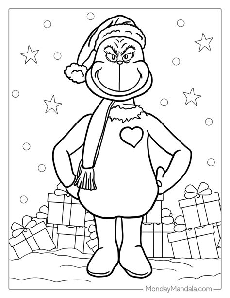 38 Grinch Coloring Pages Free Pdf Printables Artofit