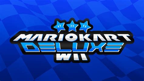 Mario Kart Wii Deluxe Blue Edition Images Launchbox Games Database