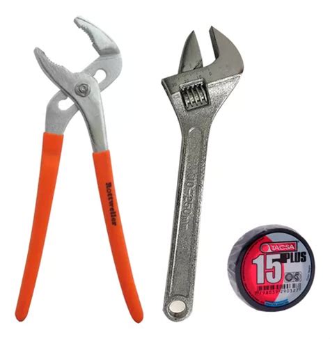 Pinza Llave Pico De Loro Francesa Herramienta Combo Regalo