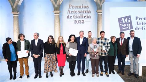 Francisco Millán recibe el Premio Artesanía de Galicia 2023 en un acto