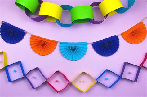 Origami Garlands Adding Colorful Cheer To Celebrations Easy Origami