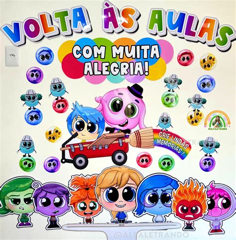 Painel Volta S Aulas Divertida Lojinha Alfaletrando Andressa Marchioti