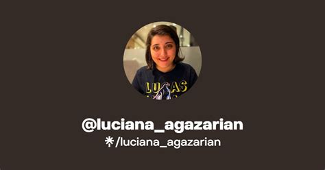 Luciana Agazarian Instagram Tiktok Linktree