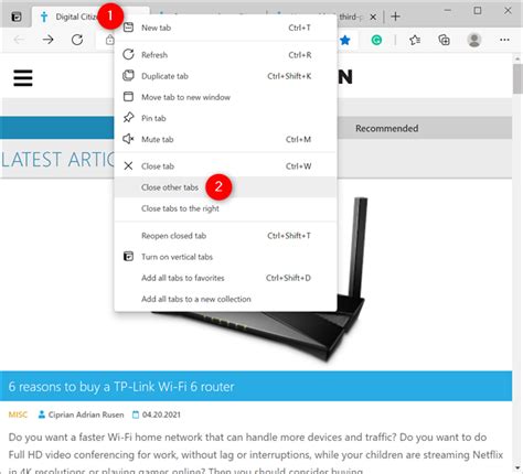 Ways To Manage Tabs In Microsoft Edge Digital Citizen