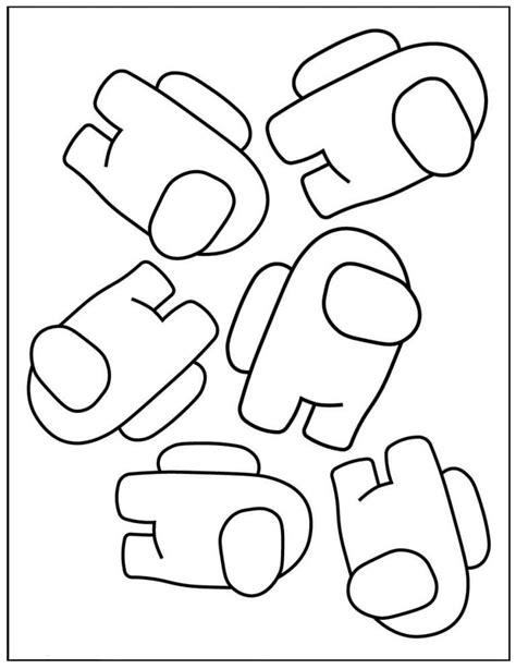 Desenhos Para Colorir De Among Us Como Fazer Em Casa