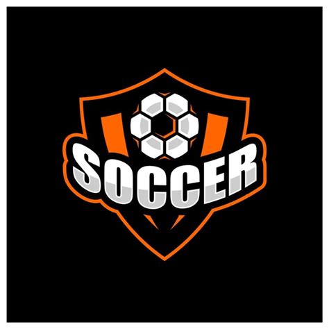 Modernes professionelles Fußball Logo für Sportteam Vektor Vorlage für