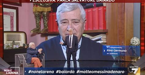 Non è l Arena l avvertimento di Baiardo a Giletti fa calare il gelo