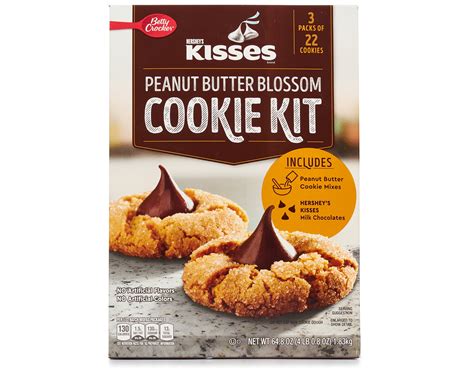 Betty Crocker Hershey S Kisses Peanut Butter Cookie Mix 3 Ct 64 8 Oz