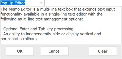 TcxEditRepositoryPopupItem Class VCL DevExpress Documentation