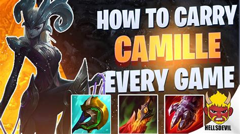 Wild Rift How To Carry Every Game With Camille Challenger Camille