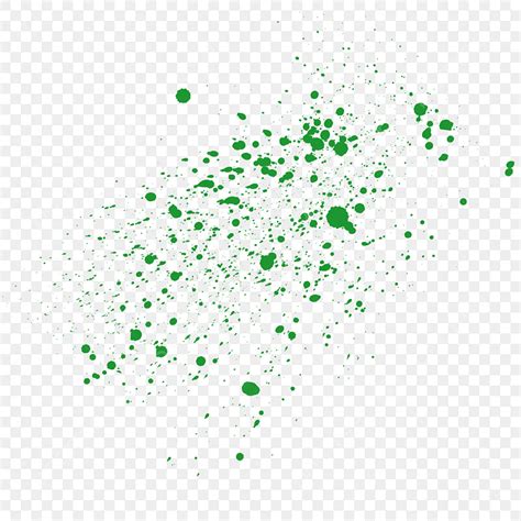 élément Png D encre Splash Verte PNG éclaboussure Vaporisateur