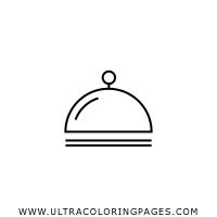Dibujo De Plato Para Colorear Ultra Coloring Pages