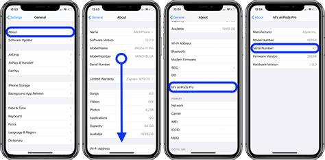 How To Find Iphone Serial Number Howto Techno