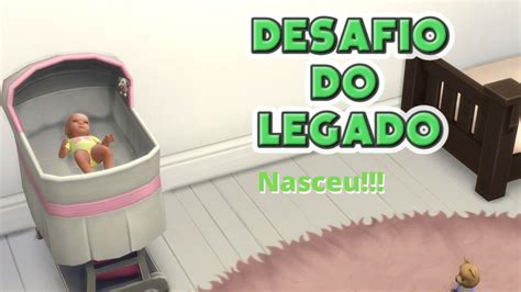 The Sims Desafio Do Legado Ep Nasceu O Primeiro Herdeiro Do