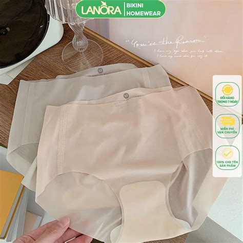 Quần lót nữ LANORA su giấy Micron10d siêu mỏng tàng hình cao cấp LAN041