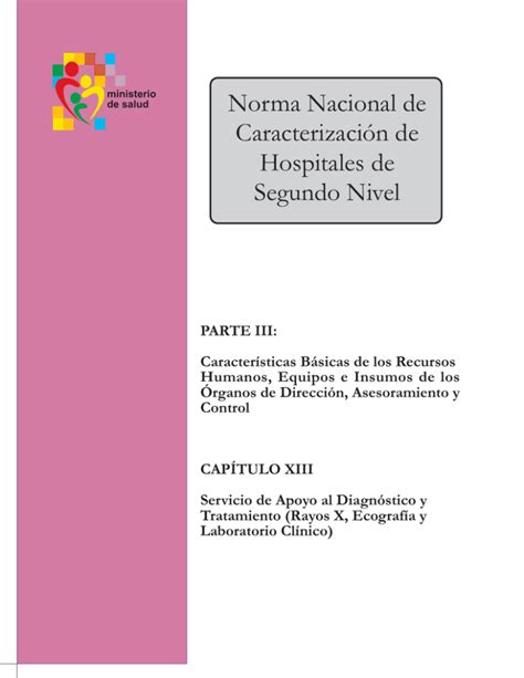 Servicio De Apoyo Al Diagnostico Y Tratamiento