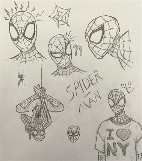 Spiderman Sketches Spiderman Sketches Spiderman Art Sketch