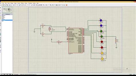 pic16f877a led blinking code proteus simulation saeeds blog images