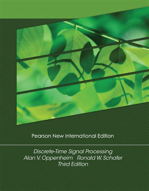 pearson education discrete time signal processing pearson new international edition