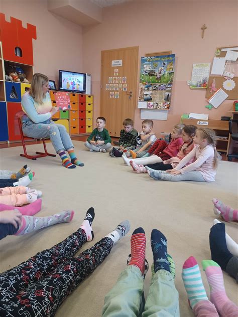 Dzień kolorowej skarpetki Przedszkole Publiczne nr 1 im Gromadki