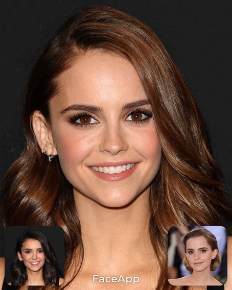 Nina Dobrev X Emma Watson Live Model Nina Dobrev Emma Watson Face