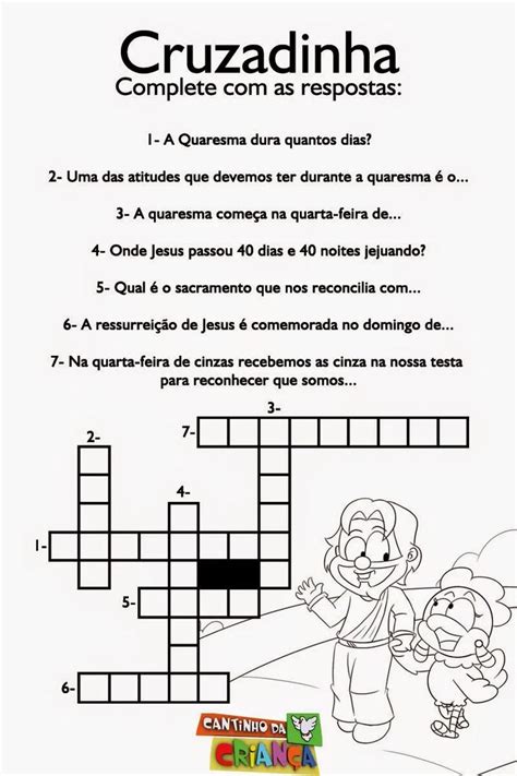 Quaresma Catequese Infantil Catequese Atividades Da Bíblia Para