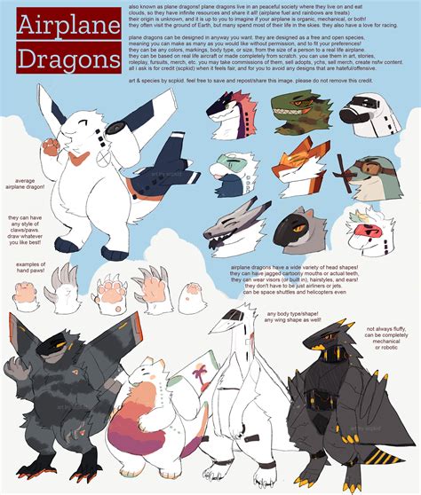 A Species For Your Consideration Airplane Dragons Rfurry