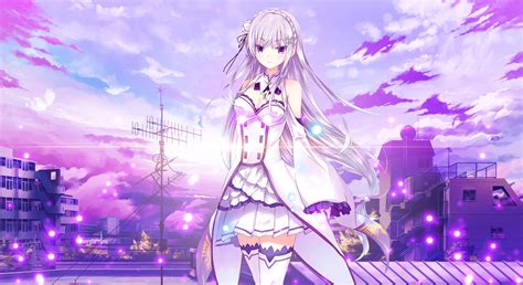 Wallpaper Id Emilia Re Zero Re Zero Kara Hajimeru Isekai