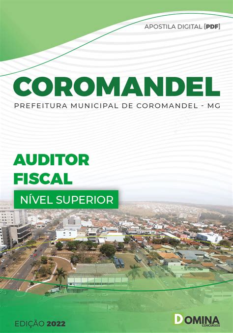 Apostila Concurso Coromandel 23 Auditor Fiscal Domina