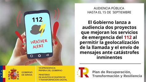 La localización de llamadas al 112 y el sistema de alertas al móvil