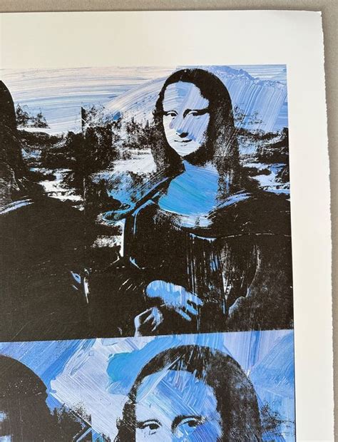 Andy Warhol Mona Lisa Blue 31 100 Kaufen Auf Ricardo