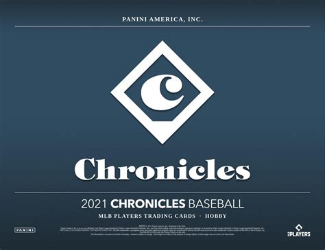 Panini Chronicles Baseball Checklist