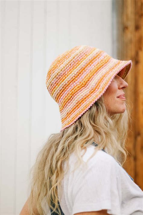 Free Crochet Bucket Hat Pattern
