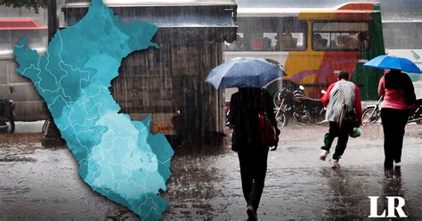 Senamhi advierte fuertes lluvias en Perú del 8 al 9 de diciembre qué