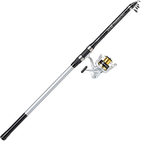 Conjunto surf telescópico mitchell tanager sw surf tele combo