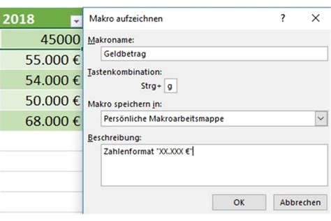 Anleitung Makros Erstellen Mit Excel Tipps De