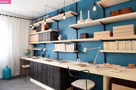 Comment aménager facilement un bureau avant après Maison Créative