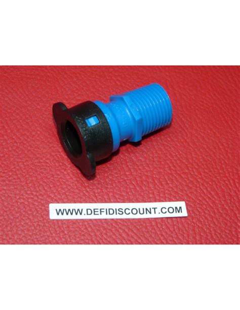 Raccord Blu lock mâle droit Pe 16mm fileté 15x21 1 2